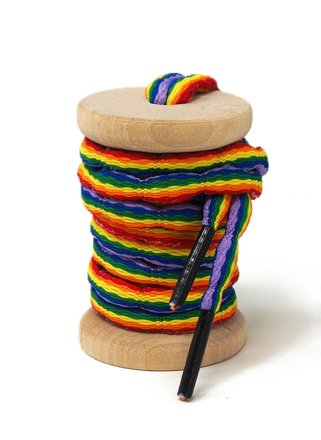 Rainbow Bubble Lace – Whiskers Laces