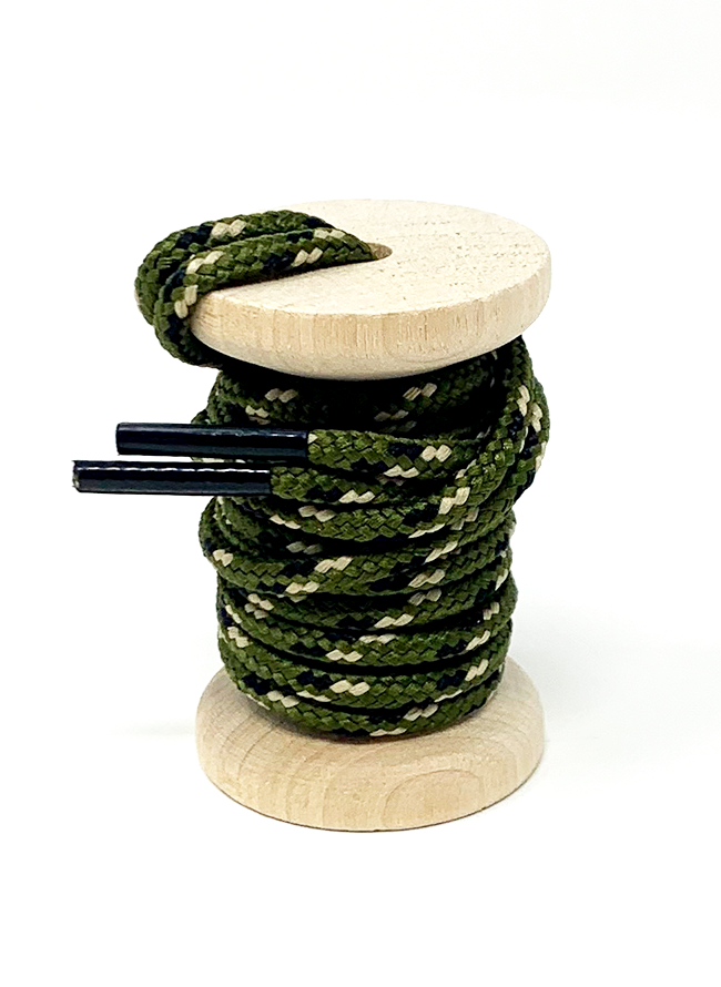 Olive, Sand & Black (Camo) Boot Laces – Whiskers Laces