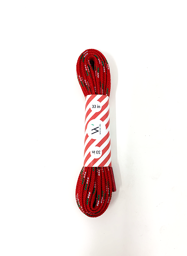 Limited Edition Holiday Laces - Red – Whiskers Laces